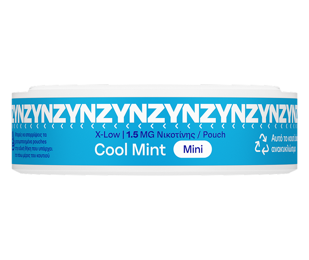 Αγόρασε ZYN Cool Mint Mini - Pouches με Χαμηλή Ένταση Νικοτίνης | ZYN